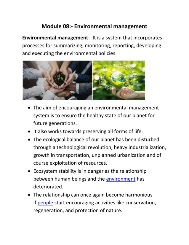 M08 | CESGI - Environmental management | PDF