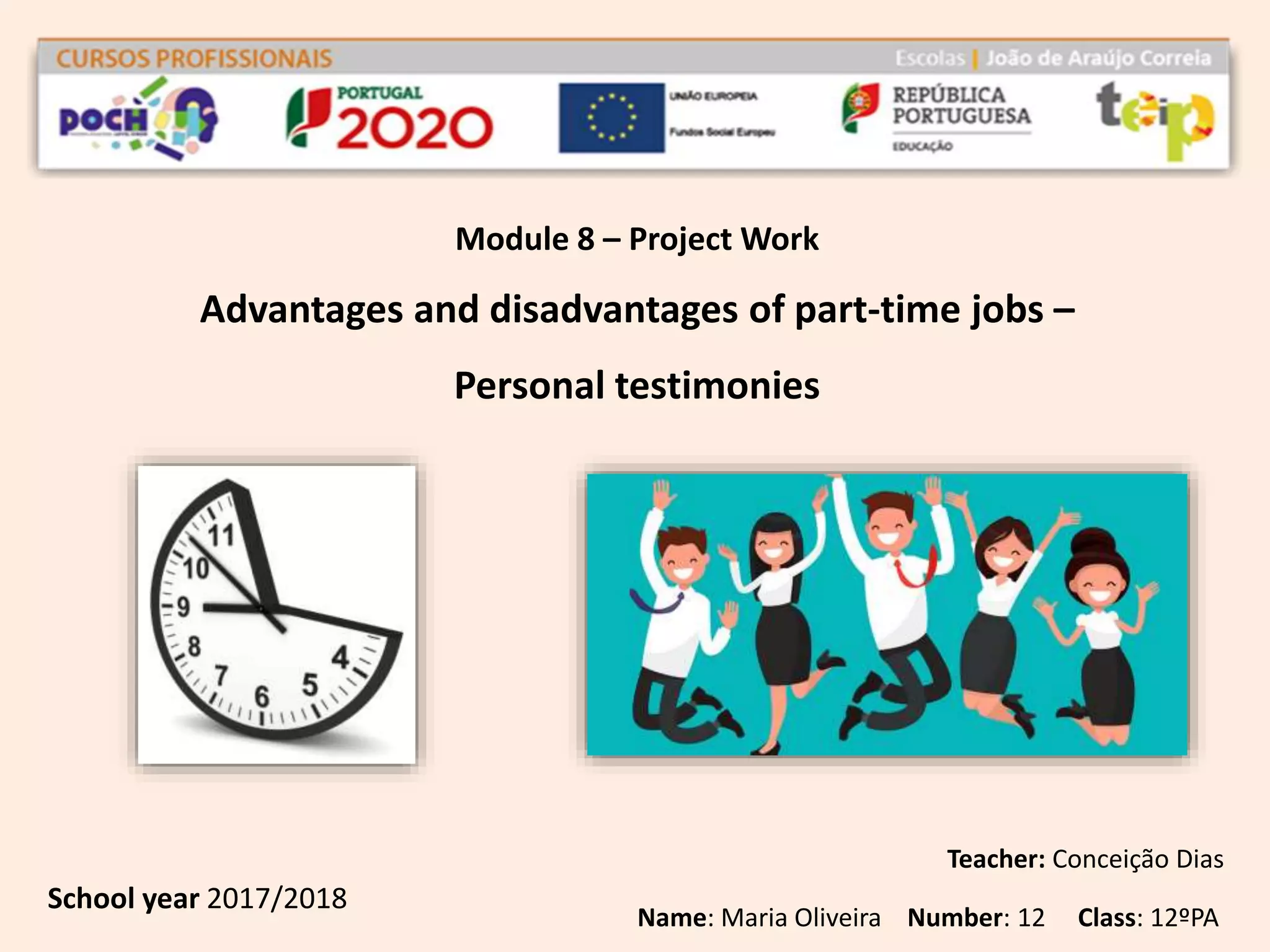Advantages and Disadvantages of Part-Time | PPTX