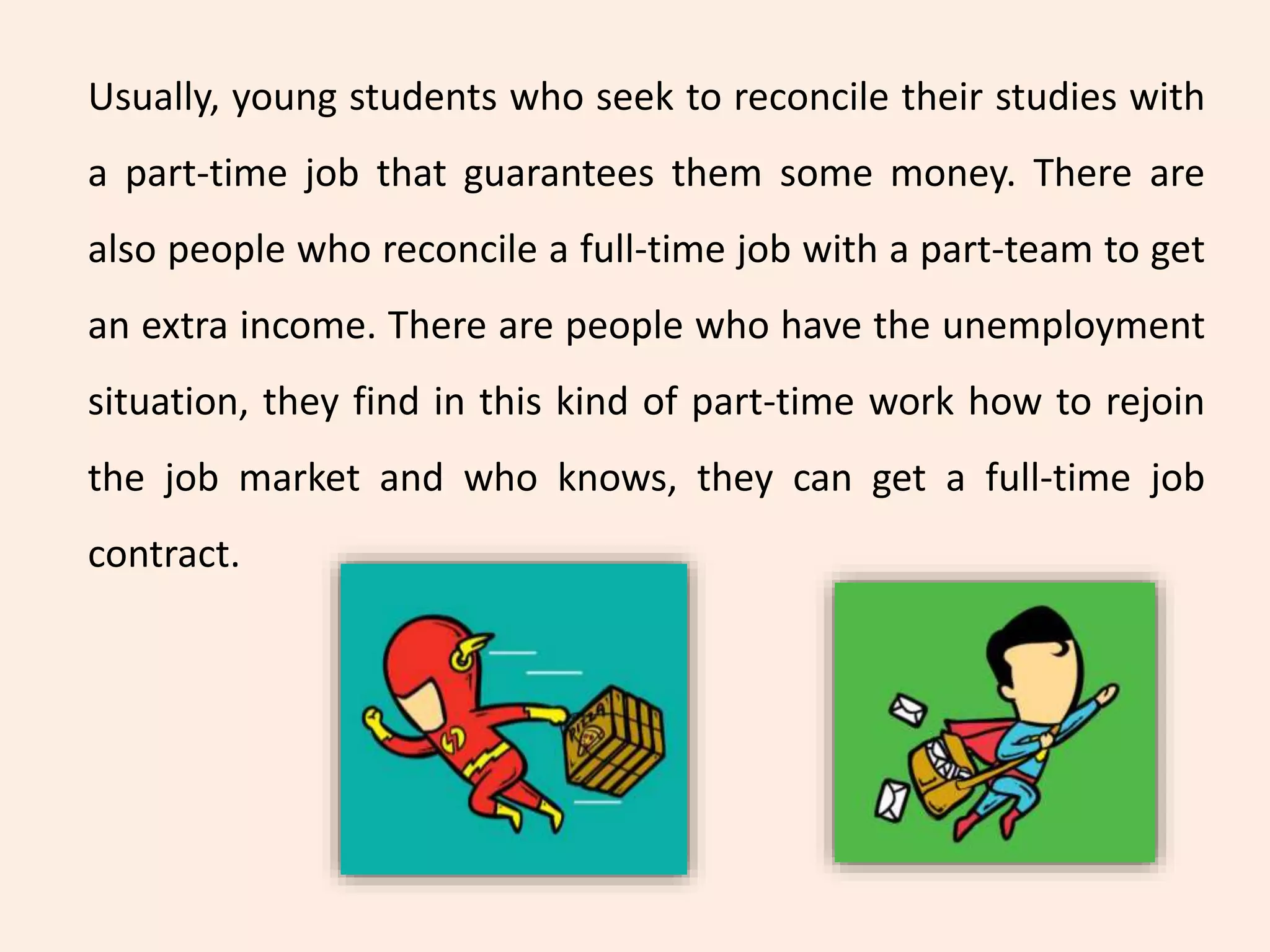 Advantages and Disadvantages of Part-Time | PPTX