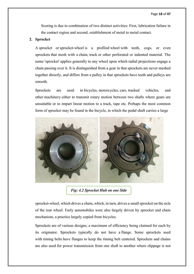 Uni Directional Drive Mechanism | PDF