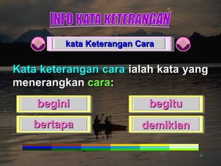 Aplikasi Kata Keterangan | PPT