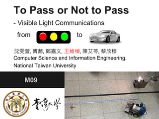 To Pass or Not To Pass | PPT
