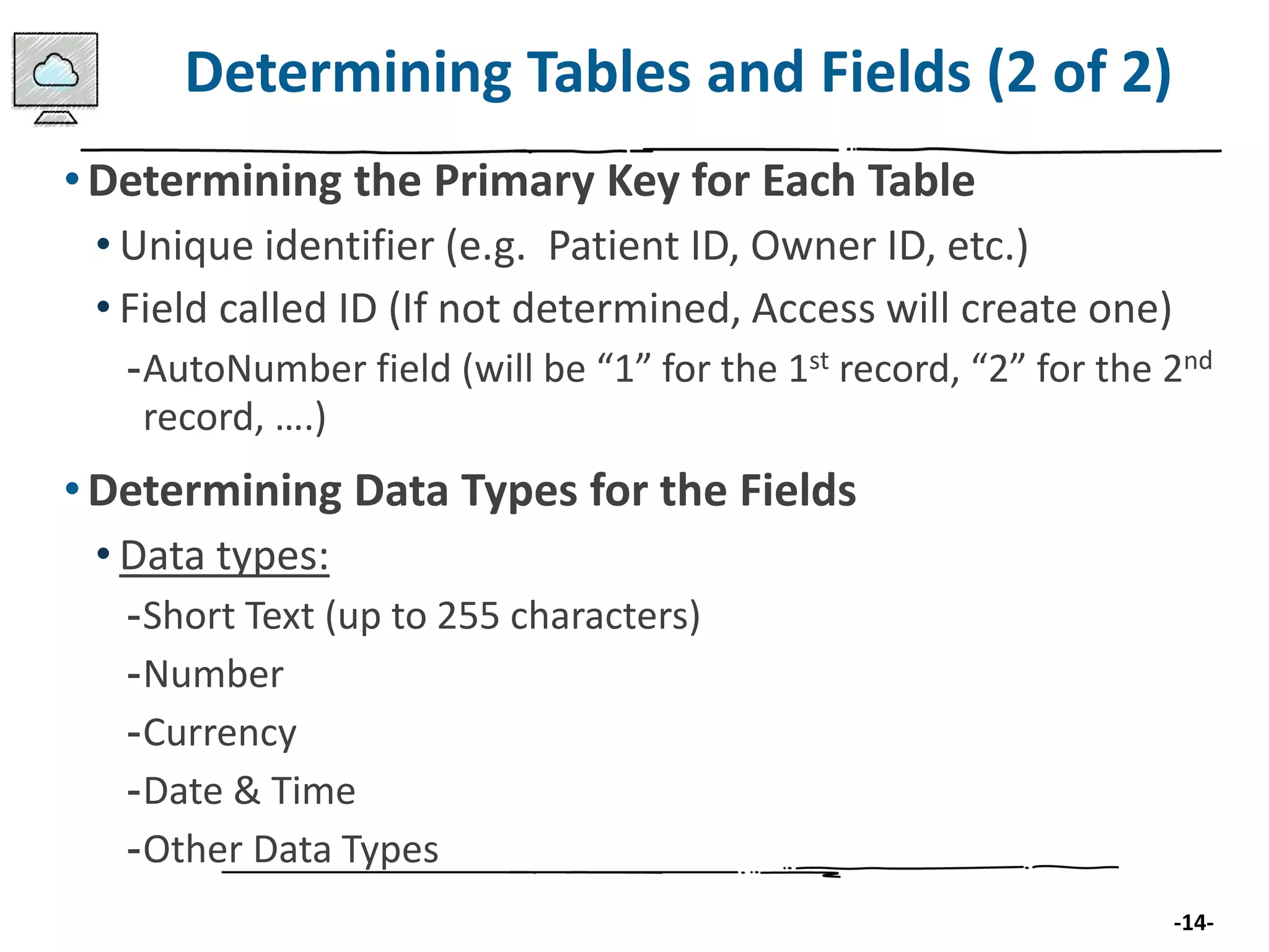 M0dule 1 Ms Access Databases And Database Objectspdf Databases Computer Software And