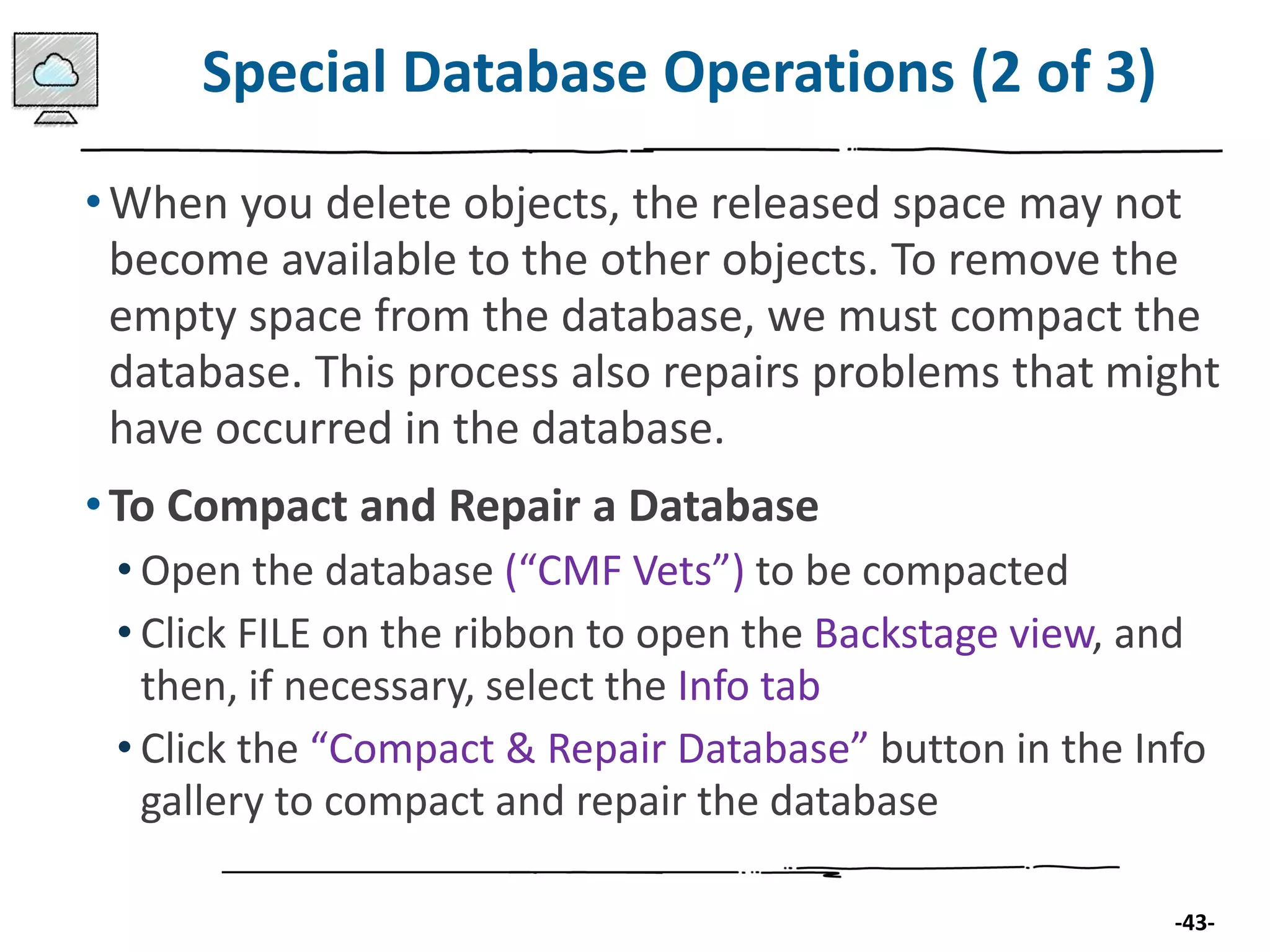 M0DULE 1-MS ACCESS Databases and Database Objects.pdf M0DULE 1-MS ACCESS Databases and Database Objects.pdf