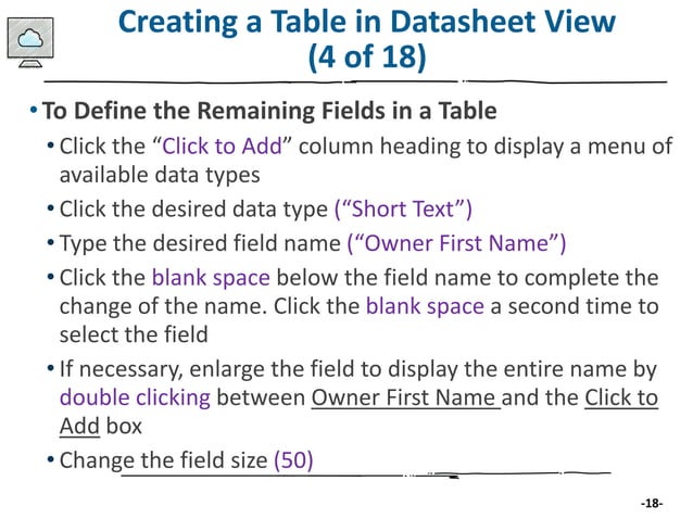 M0DULE 1-MS ACCESS Databases and Database Objects.pdf | Databases | Computer Software and ...