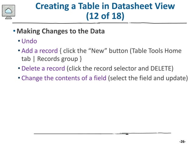 M0DULE 1-MS ACCESS Databases and Database Objects.pdf | Databases | Computer Software and ...