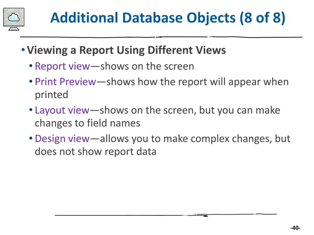 M0DULE 1-MS ACCESS Databases and Database Objects.pdf | Databases | Computer Software and ...