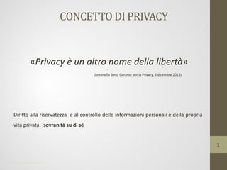 La Privacy in Internet: legislazioni e Social Network | PDF