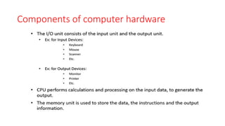 Introduction to C programming KTU syllabus | PPTX