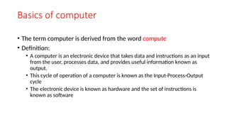 Introduction to C programming KTU syllabus | PPTX