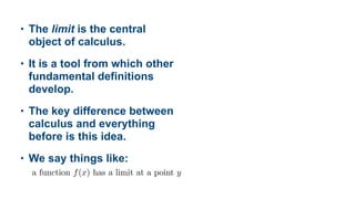 Modern States Calculus Week 1 Slides | PDF