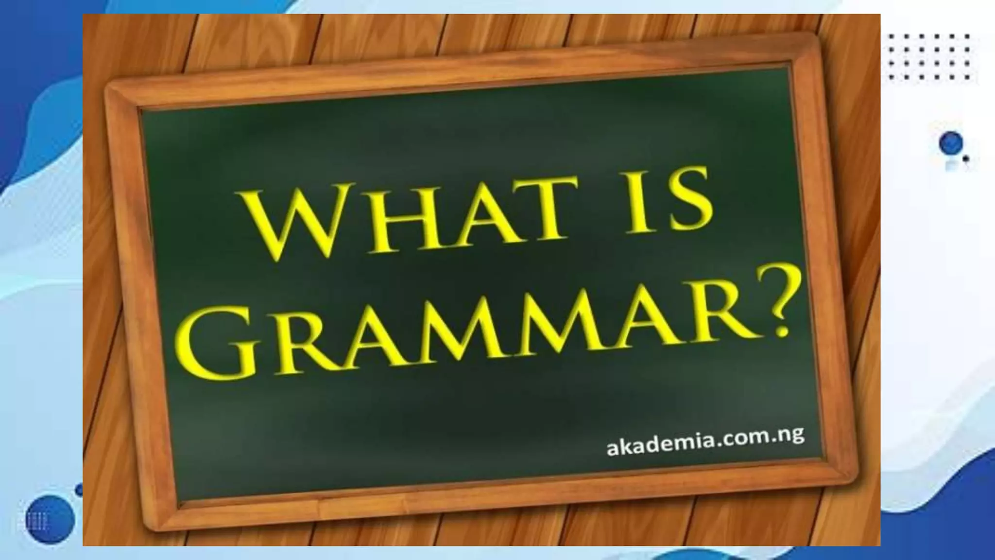 M1-Using Correct Grammar in Making Definitions.pptx | Geology | Science