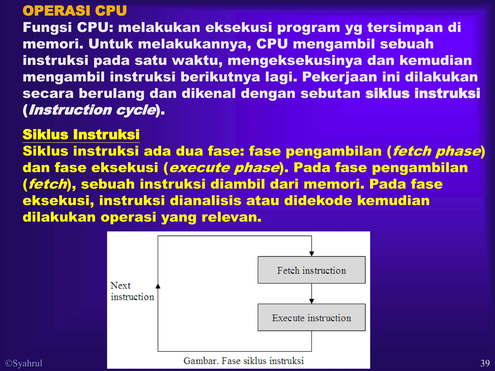 Organisasi Komputer Modern, Perangkat dan Arsitektur | PPT