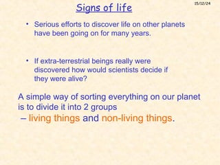 [M1.1] READ - The Seven Life Processes (PowerPoint) v1a.ppt