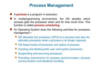 Operating System - Introduction to Operating System | PPT