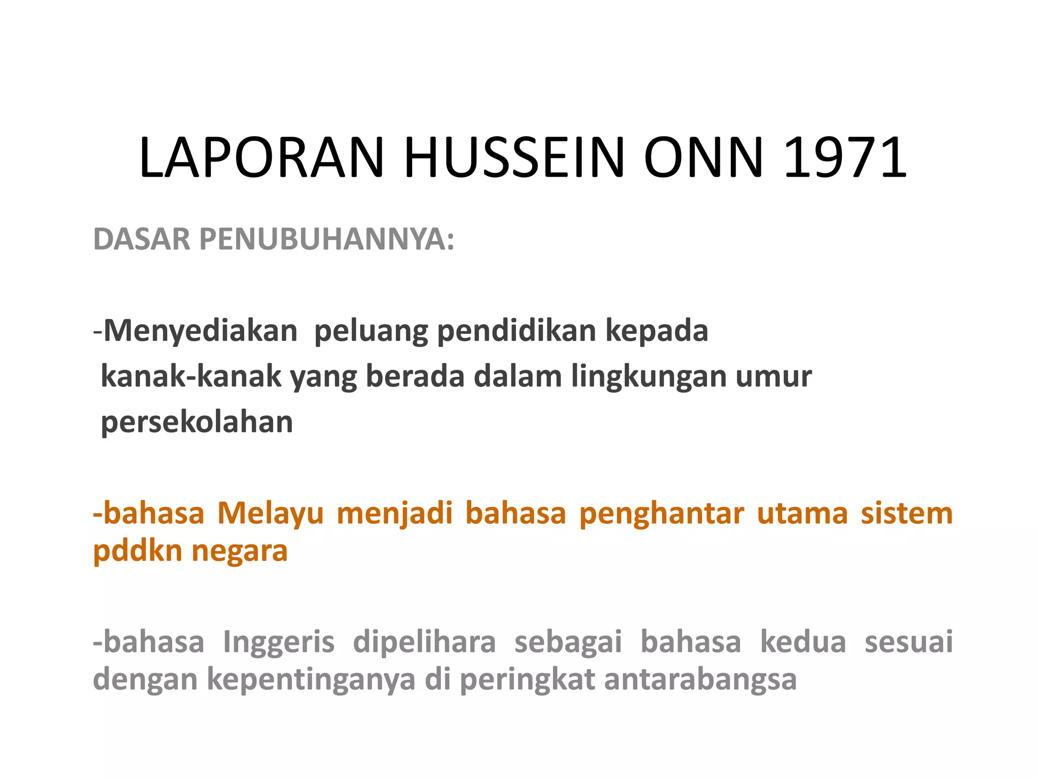 Perkembangan pendidikan sebelum merdeka | PPTX