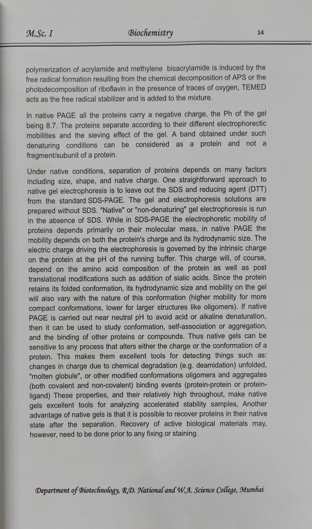 M1 -Biochemistry | PDF