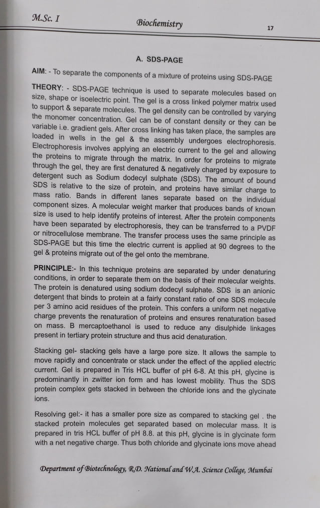 M1 -Biochemistry | PDF