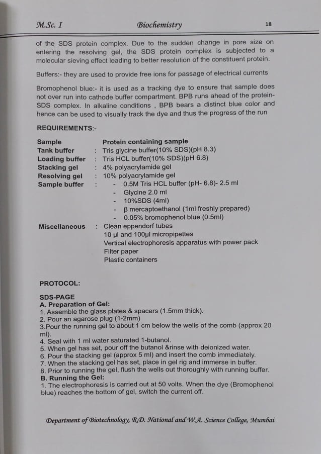 M1 -Biochemistry | PDF