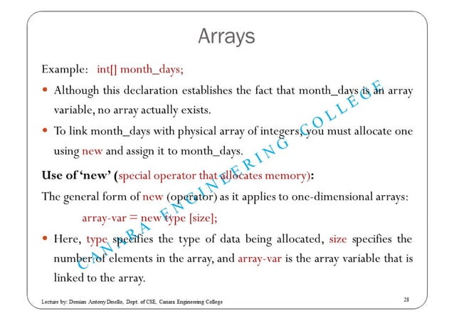 Data Types, Variables, and Arrays in JAVA | PDF Data Types, Variables, and Arrays in JAVA | PDF