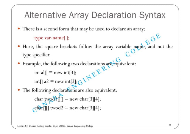 Data Types, Variables, and Arrays in JAVA | PDF Data Types, Variables, and Arrays in JAVA | PDF