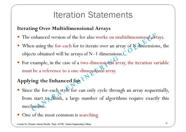 Control Statements in JAVA | PDF