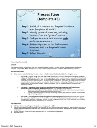 M1-Designing-SLOs-13NOV13 | PDF