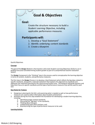 M1-Designing-SLOs-13NOV13 | PDF