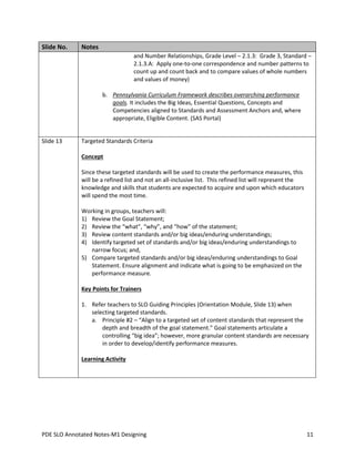 M1 Designing Trainer Notes | PDF