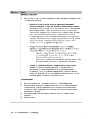 M1 Designing Trainer Notes | PDF