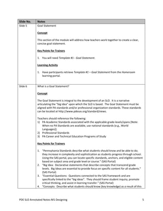 M1 Designing Trainer Notes | PDF