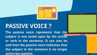 Passive and Active Voice Presentation English Grammar | PPTX