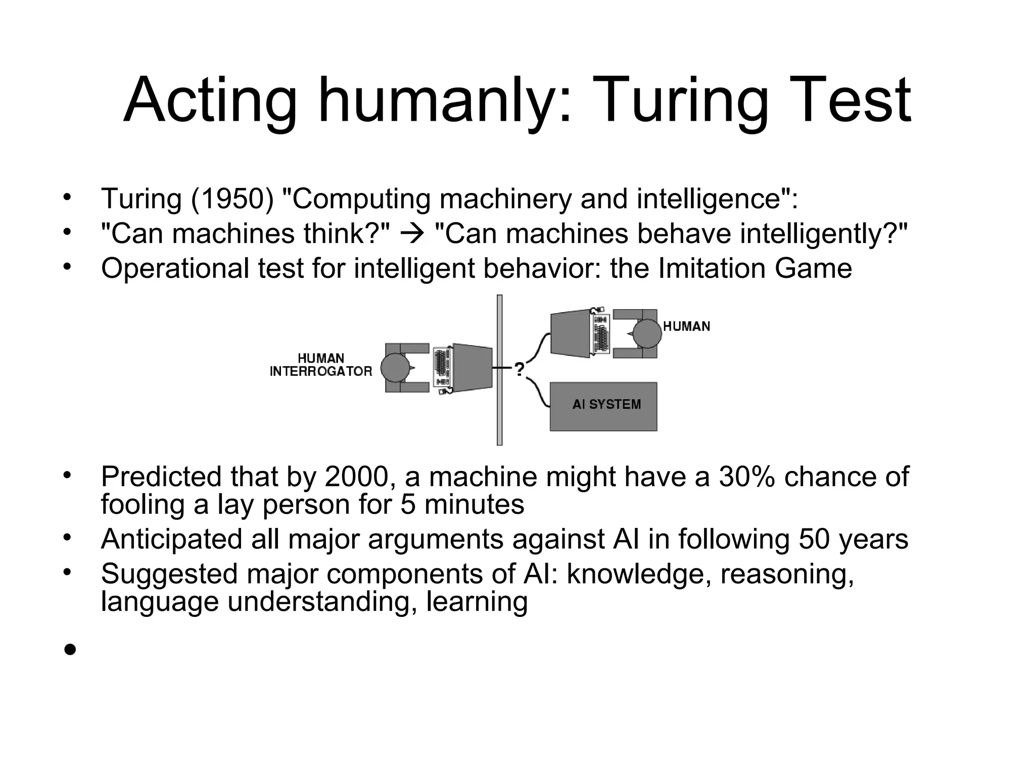 Artificial intelligence intro | PPT Artificial intelligence intro | PPT