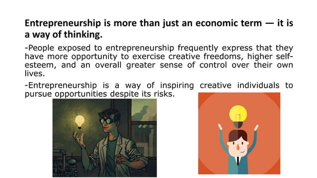 Lesson 1 importance of entrepreneurship | PPTX