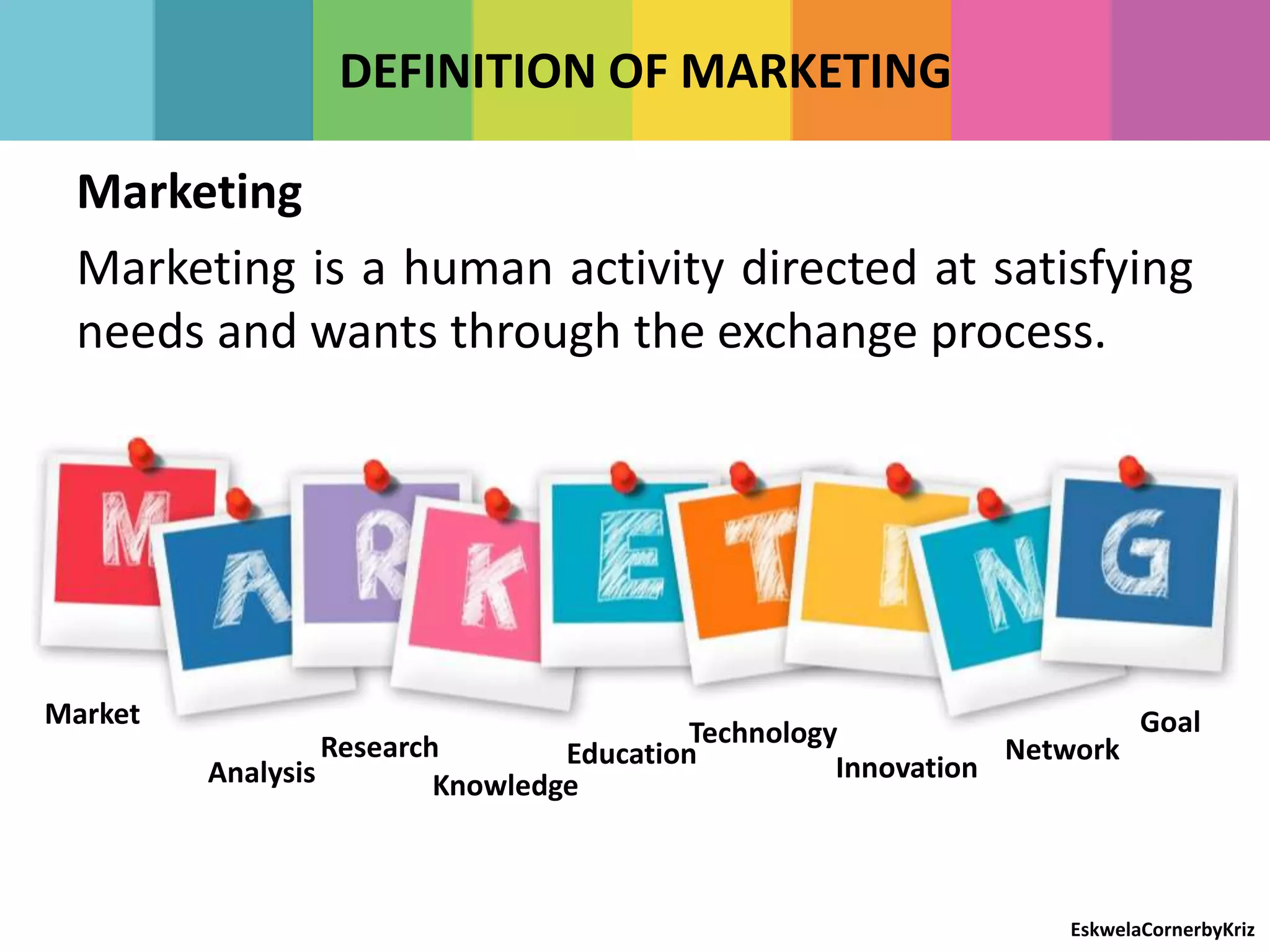 Marketing principles and strategies | PPT
