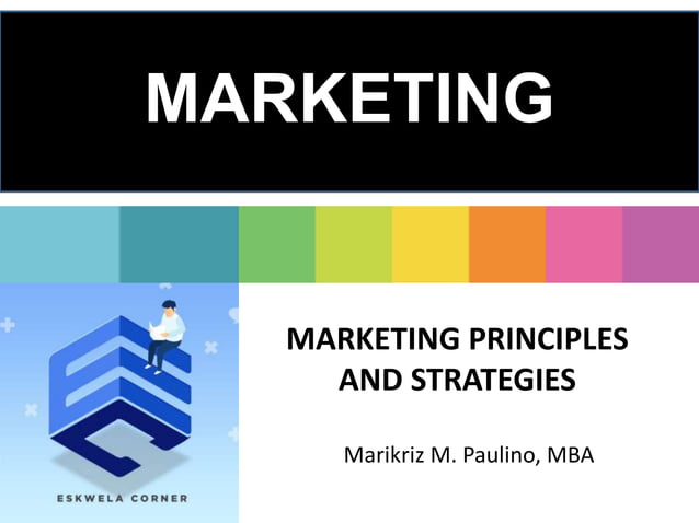 Marketing principles and strategies | PPT | Marketing and Advertising ...