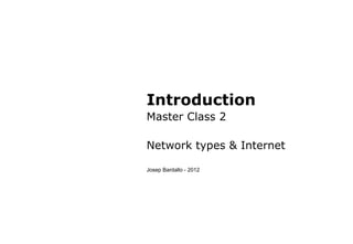 M1 network types & internet | PPT