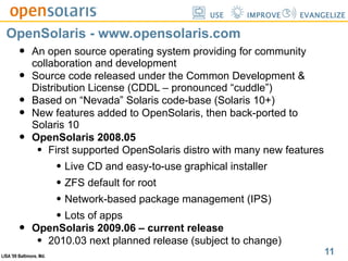 Solaris Internals Preso circa 2009 | PDF