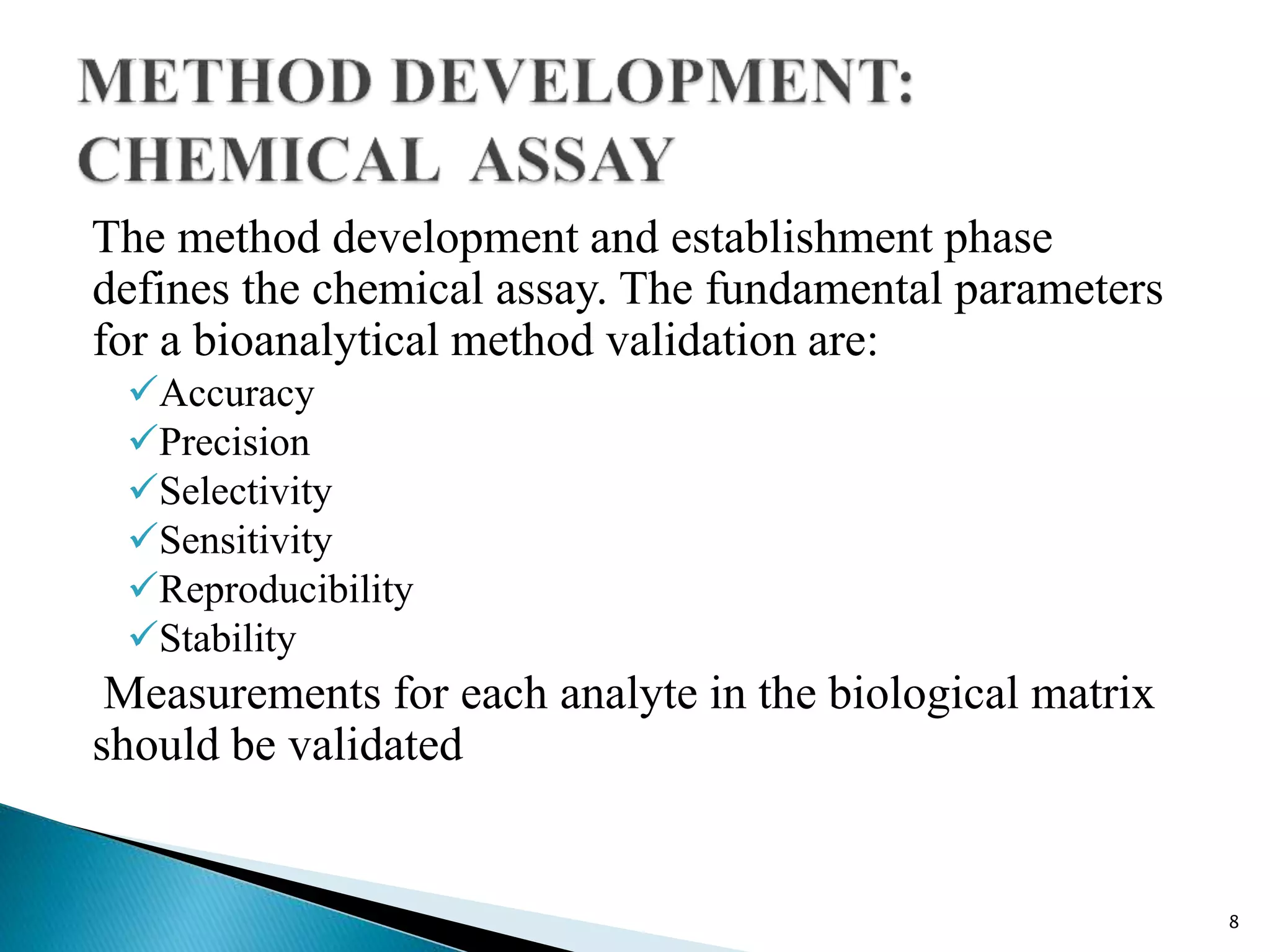 M10 bioanalytical method validation | PPTX