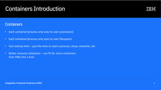 M10: How to implement mq in a containerized architecture ITC 2019 | PDF