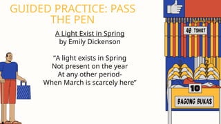 M10 - Write a Short Poem Applying the Various Elements, Techniques, and ...