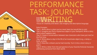 M10 - Write a Short Poem Applying the Various Elements, Techniques, and ...