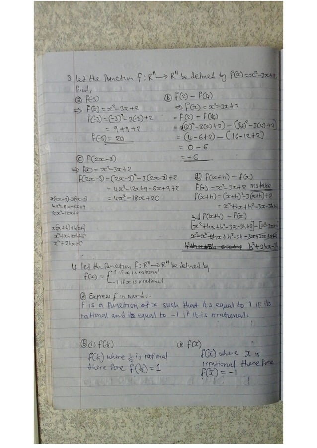 Introductory Mathematics (M1001) TUTORIAL SHEET AND SOLUTION'S | PDF
