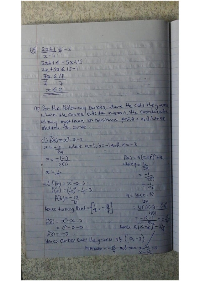 Introductory Mathematics (M1001) TUTORIAL SHEET AND SOLUTION'S | PDF