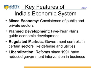 M1 005 Macro Economics-Economic system in India.ppt