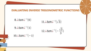 M 102 - Inverse Trigonometric Functions Presentation.pptx
