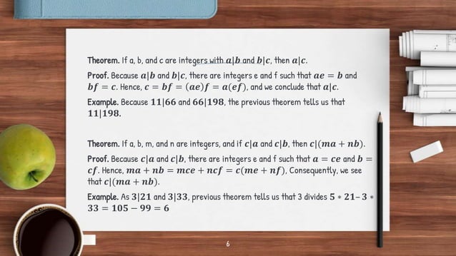 M108 - Number Theory - Divisibility | PPTX | Science