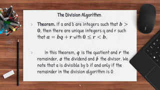 M108 - Number Theory - Divisibility | PPTX