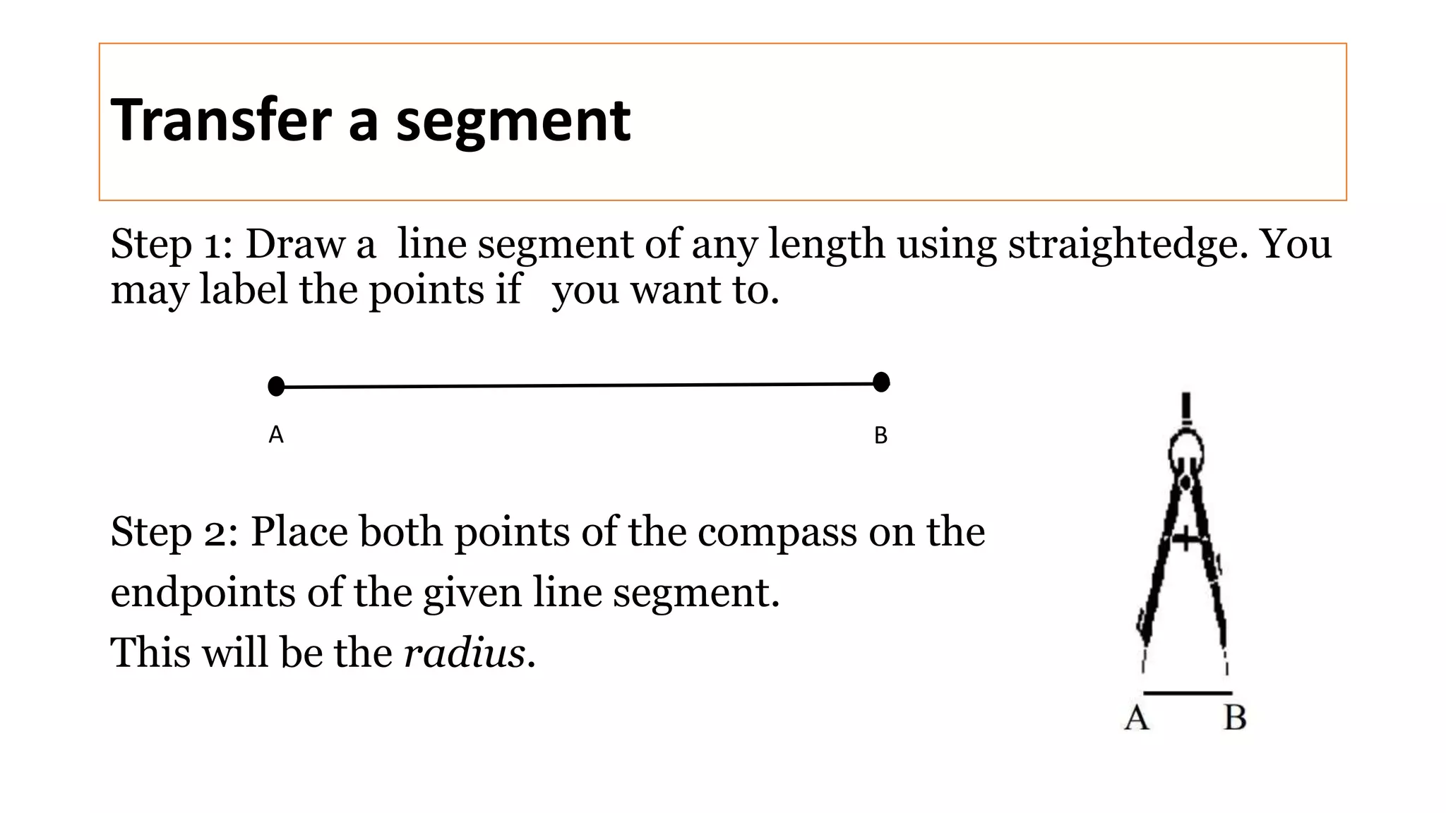 Straightedge & Compass Constructions: Modern Geometry | PPTX