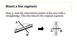 Straightedge & Compass Constructions: Modern Geometry | PPTX